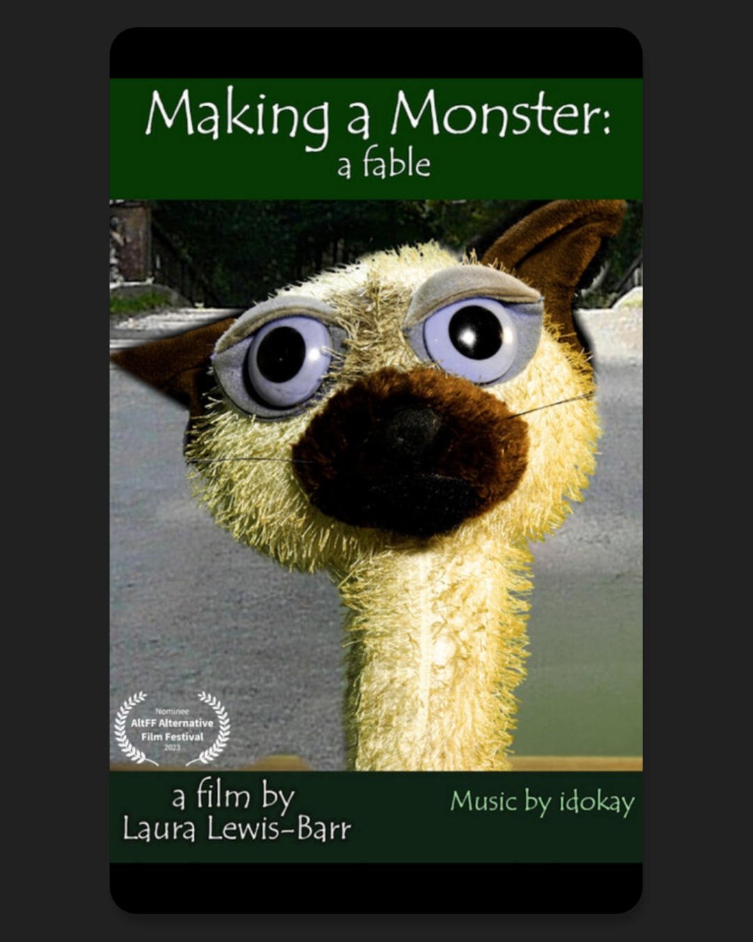 Making a Monster with an Introduction by Laura Lewis-Barr