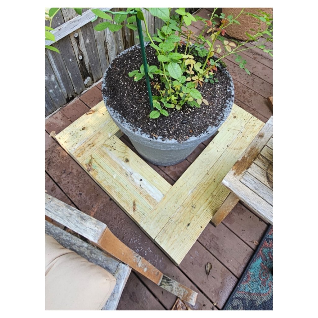Building a Support for a Container Trellis