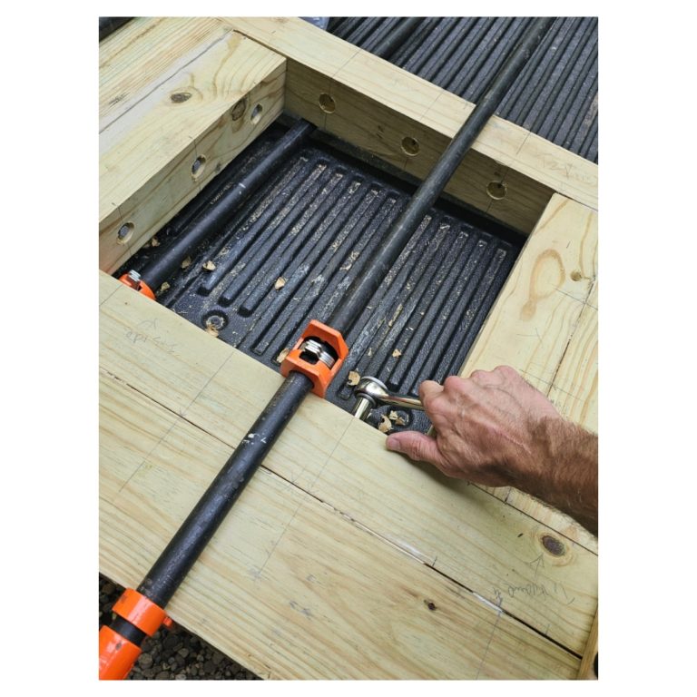 Building a Support for a Container Trellis